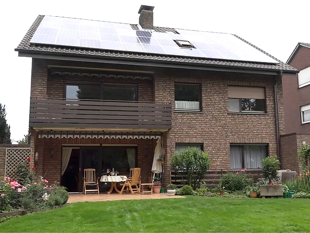 Wie die Sonne über Nacht das Haus wärmt - E3/DC